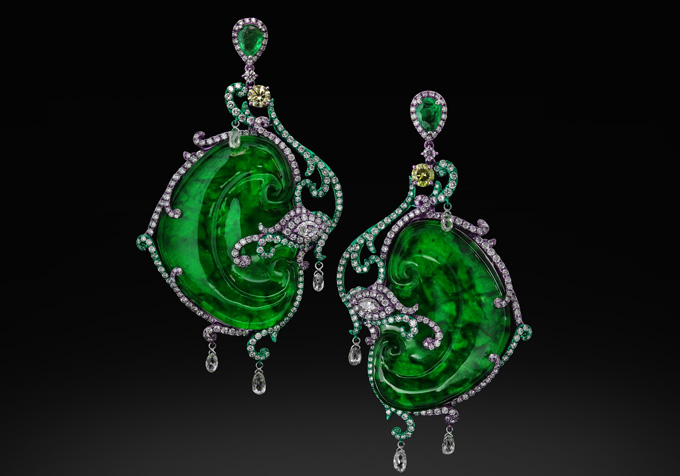 Simple Carved Jadeite Jade Designs for Success, Fortune, and Peace – Dahlia